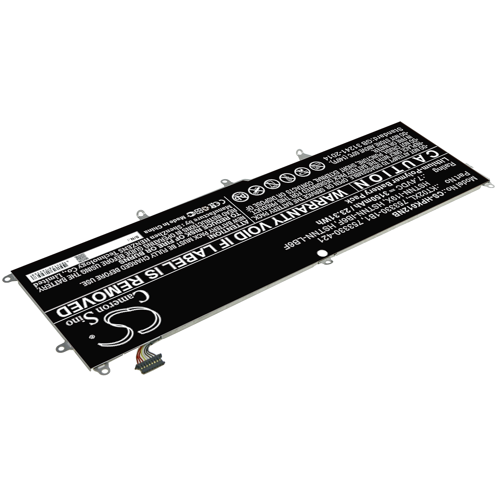 Battery for HP Pro X2 612 G1 Keyboard - Device Repair Guy