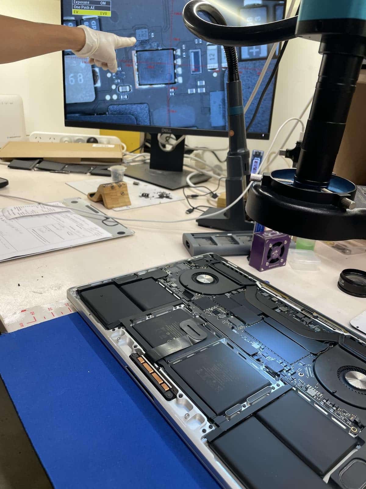 MacBook Liquid Damage - Device Repair Guy