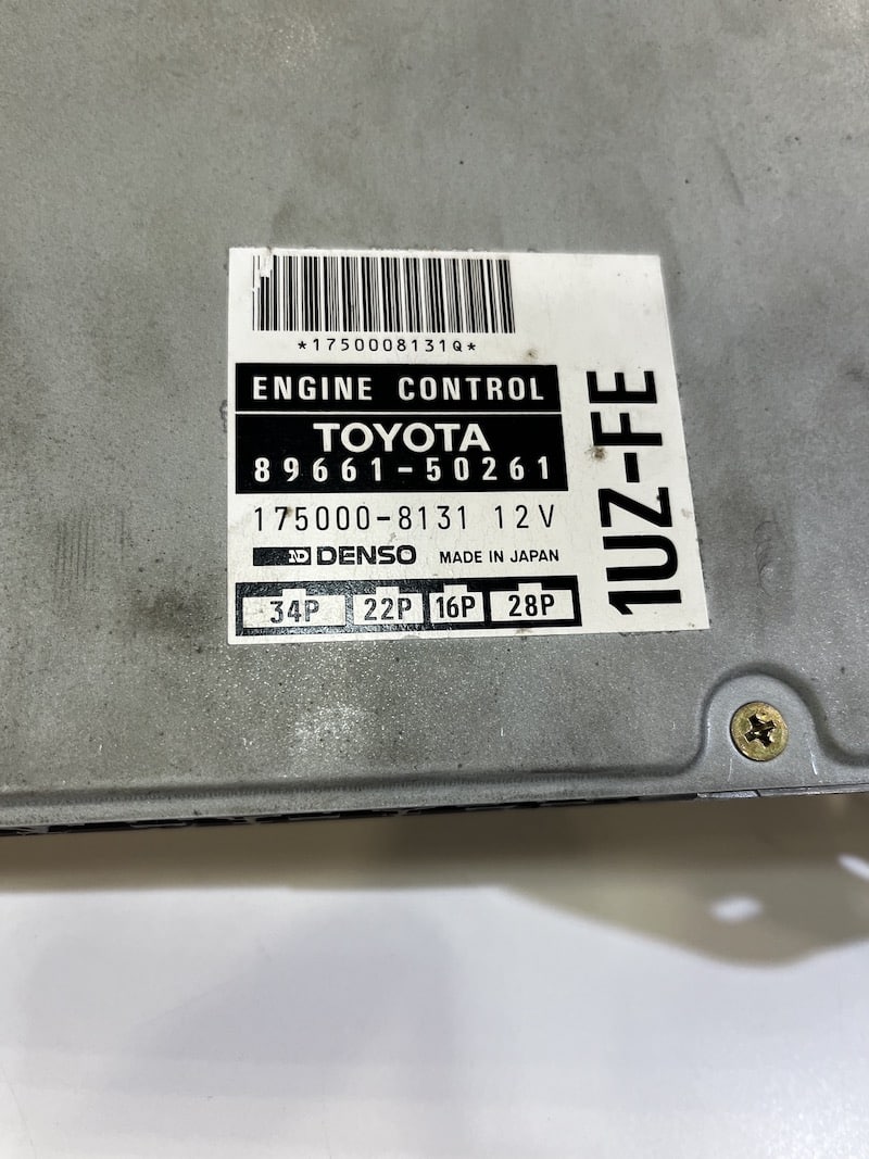 Toyota Denso 1UZ-FE ECU Repair (Common Leaky Capacitor Fault) - Device ...